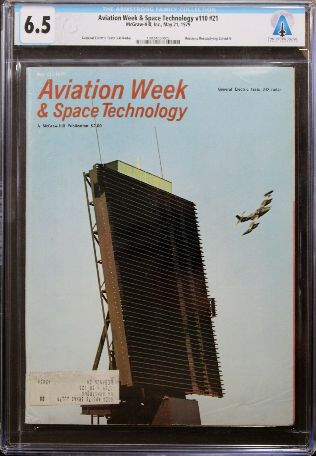 Neil Armstrong Magazine From Personal Collection CAG Certified - Rob's ...